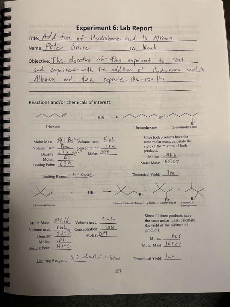 Experiment 6 Organic Chem | PDF