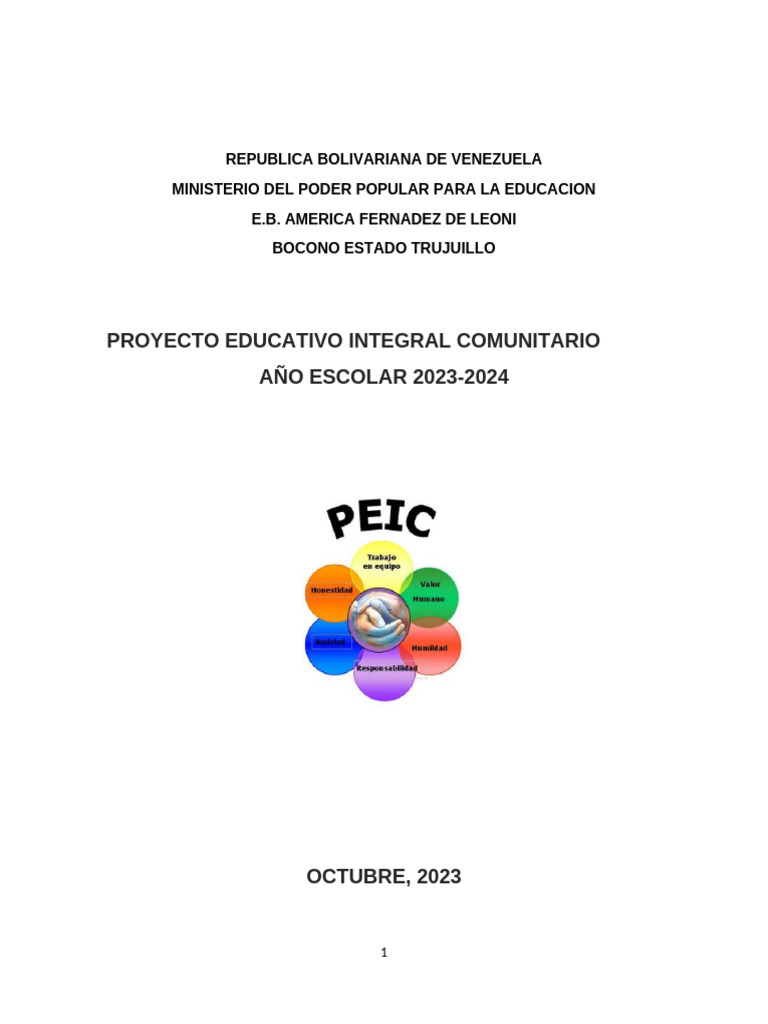 Peic Menca | PDF | Educación de la primera infancia | Pedagogía