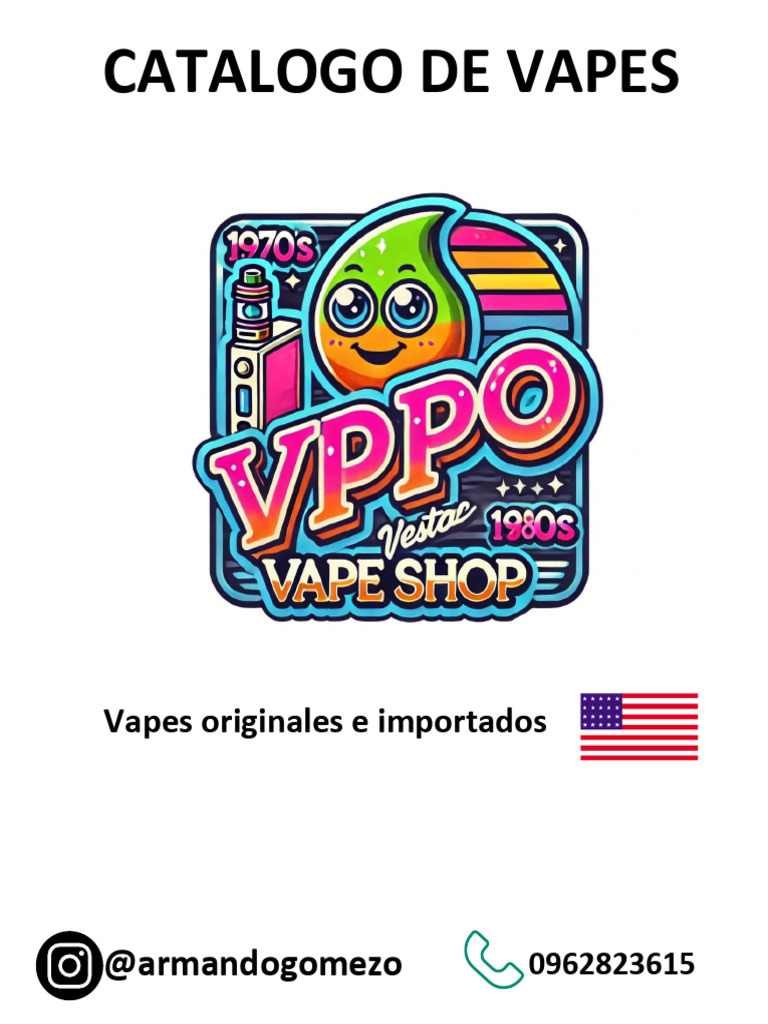 Vape Catalog: Flavor Options & Specs | PDF