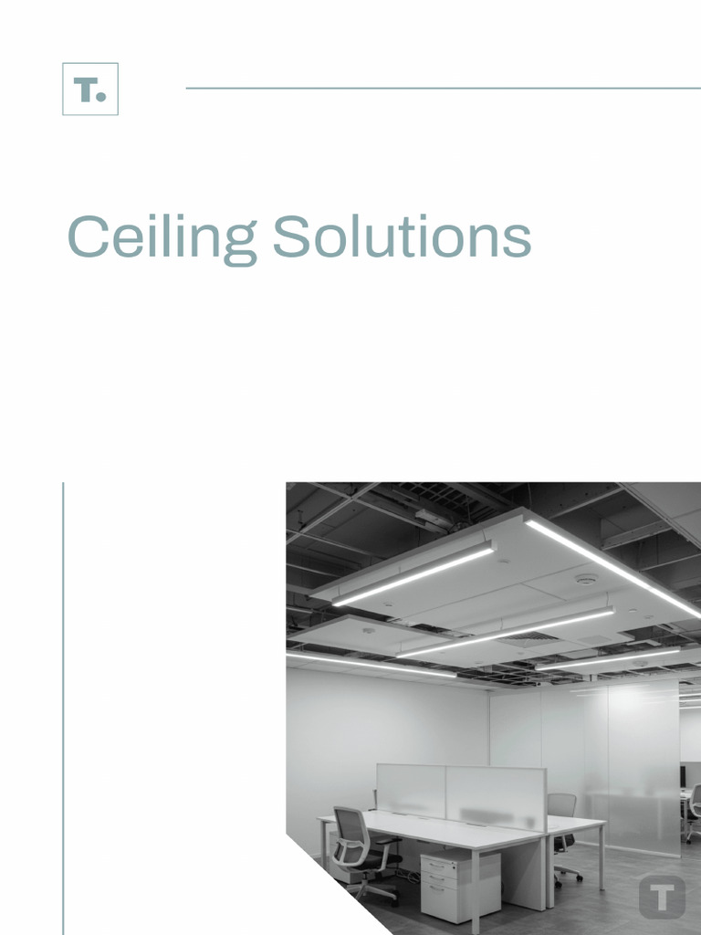 False Ceiling & Light Partitions Installation | PDF