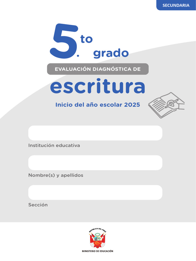 5to Escritura | PDF | Aprendizaje