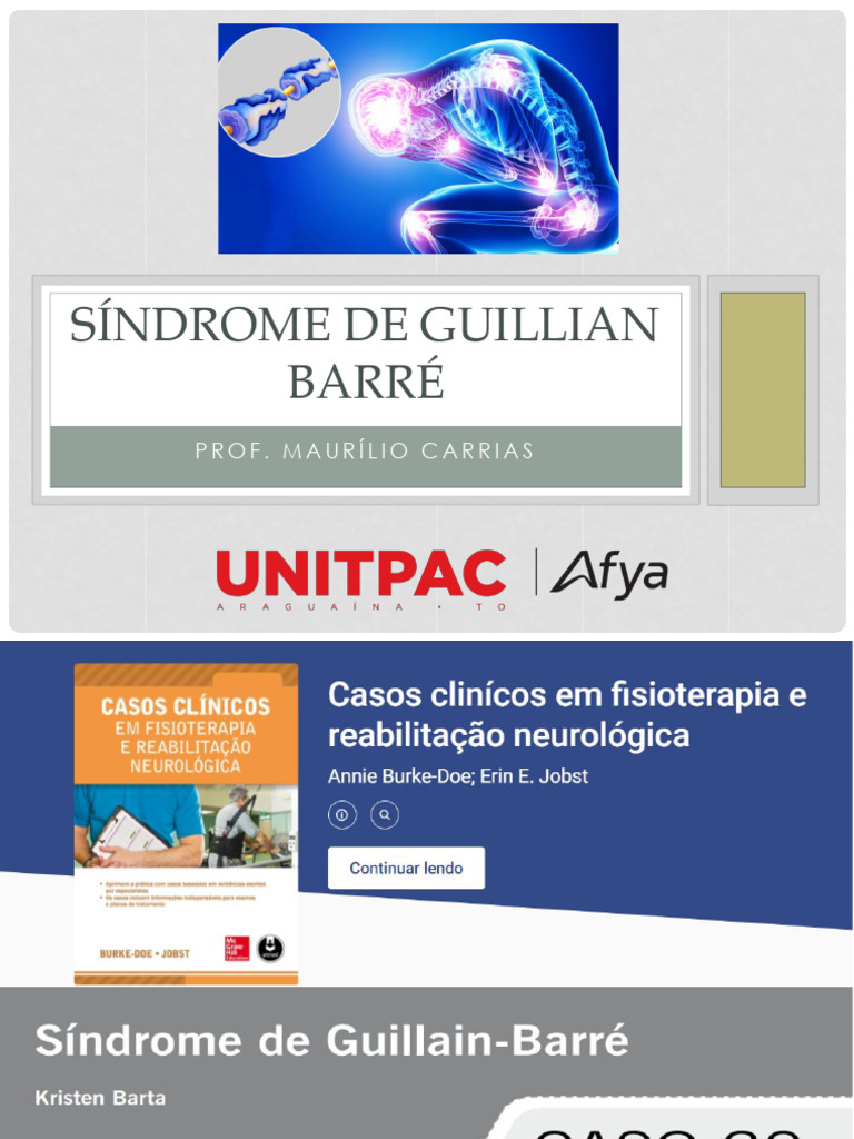 Síndrome de Guillain-Barré: Diagnóstico e Tratamento | PDF | Nervo ...