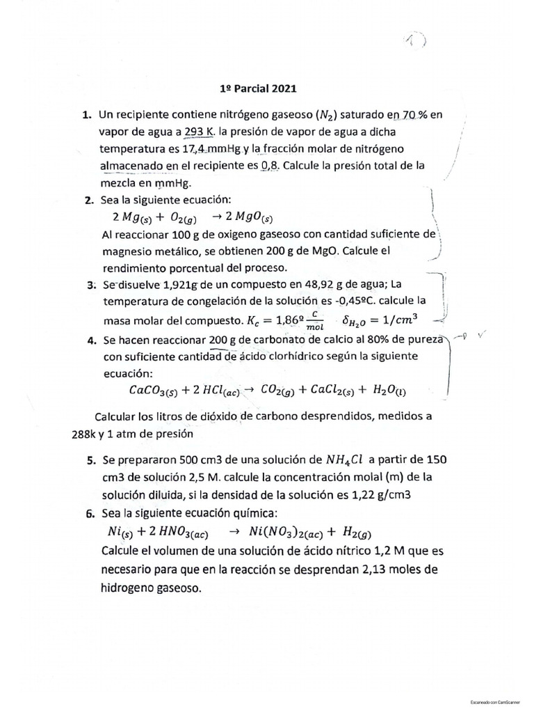 Qca General 1er Parcial | PDF