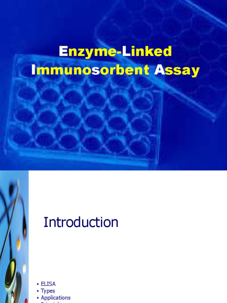 ELISA Test Overview and Applications | PDF