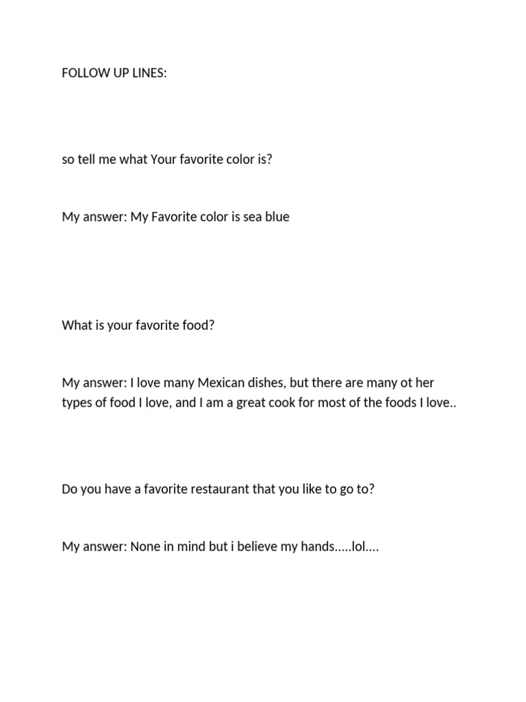 FOLLOW UP LINES-WPS Office | PDF | Love | Soulmate