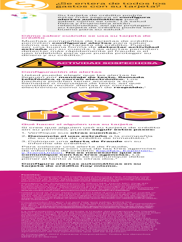 Cómo Saber Cuándo Se Usa Su Tarjeta de Crédito: Equifax, Experian, Y ...