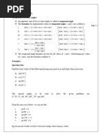 Grade 12 Trigonometry Notes PDF | PDF | Trigonometry | Geometric ...