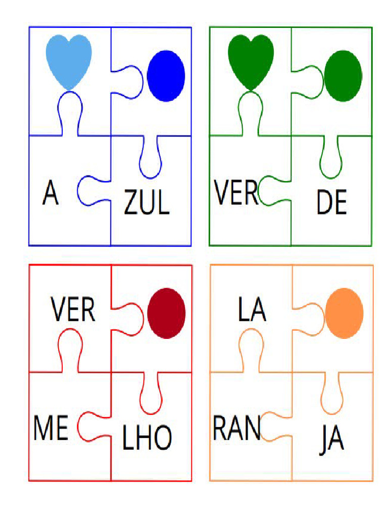Puzzle As Cores | PDF