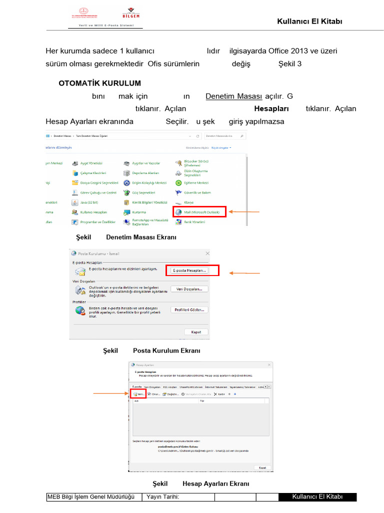 2024_YENI_E-POSTA_HESAP_KURULUM_KILAVUZU | PDF