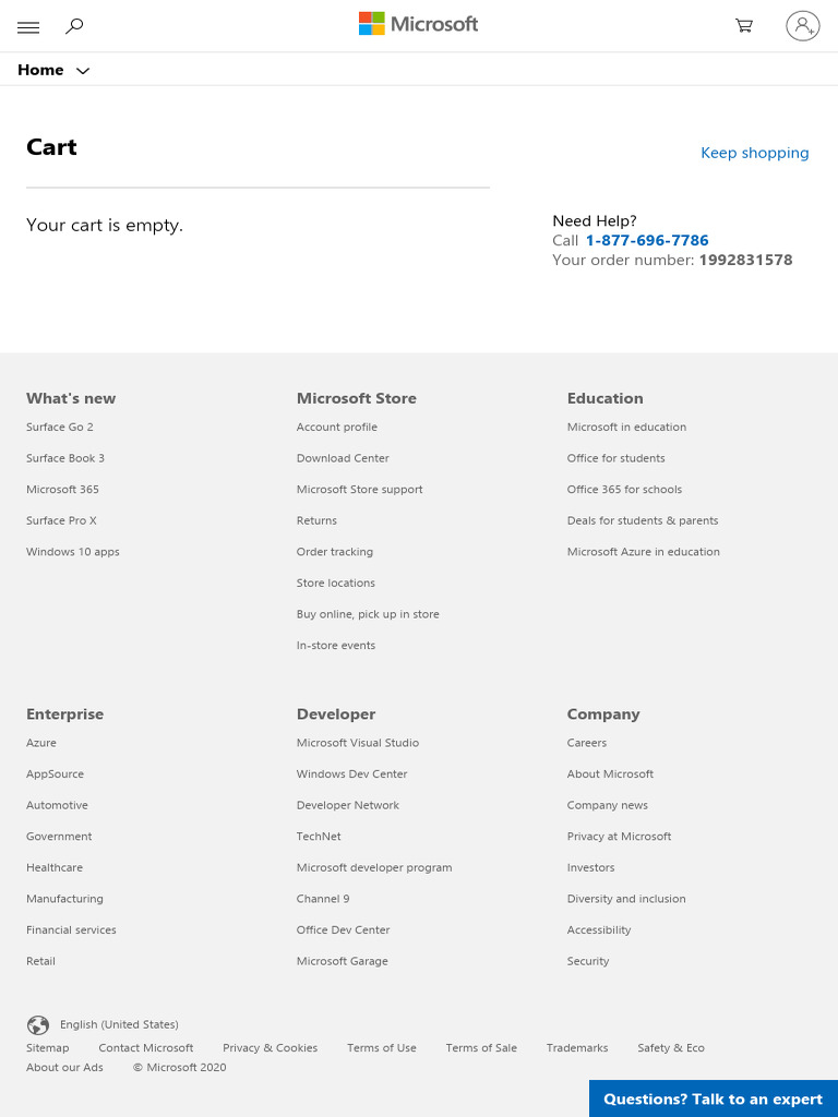 Microsoft Store Support Contact Info | PDF | Microsoft | Software ...