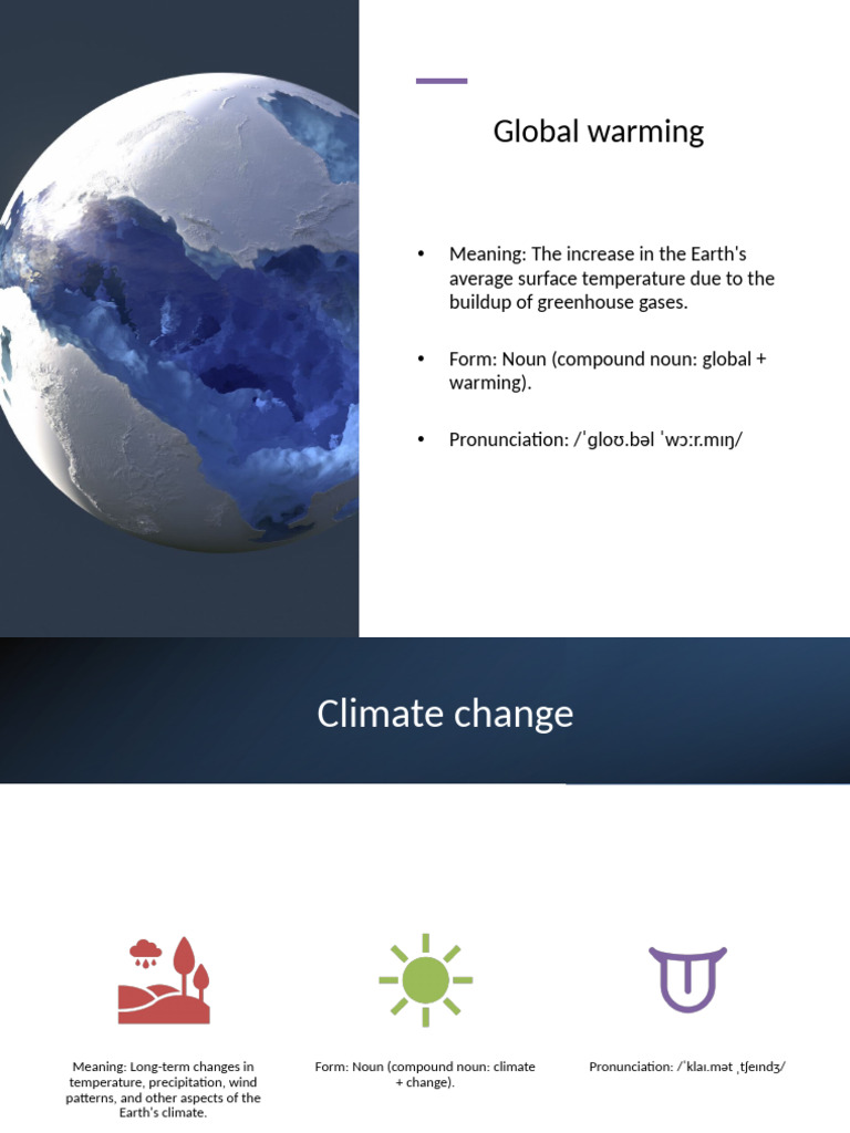 Climate_Change_Vocabulary | PDF | Climate Change | Greenhouse Effect
