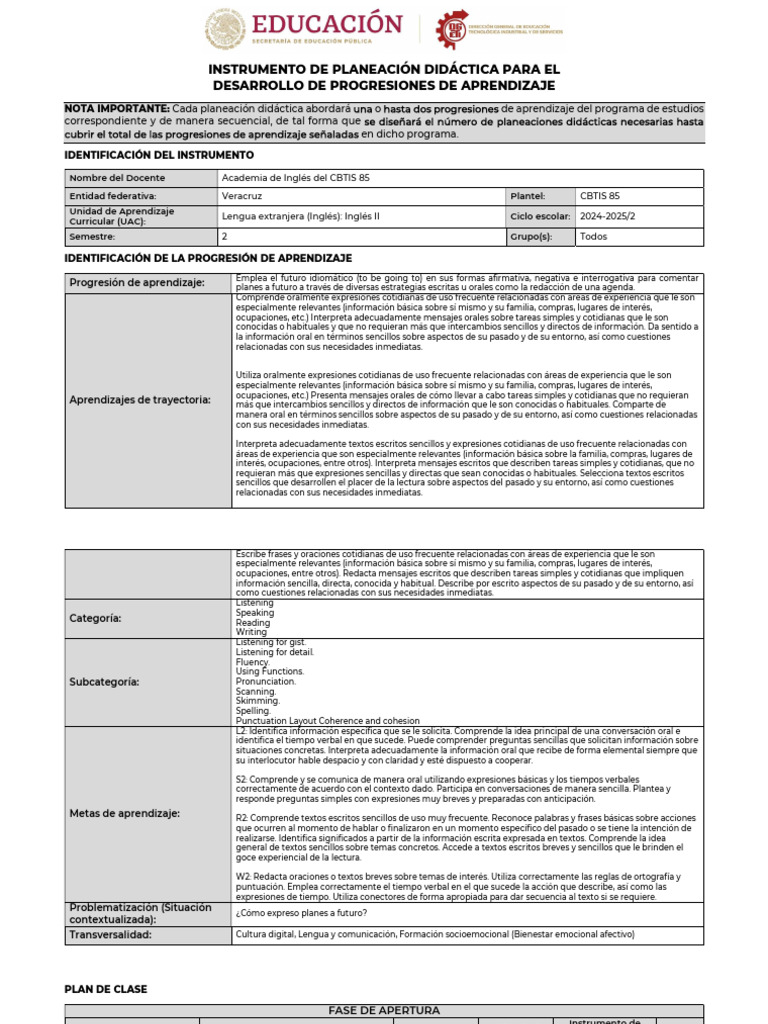 Prog14 Eng2 | PDF | Aprendizaje | Enseñando