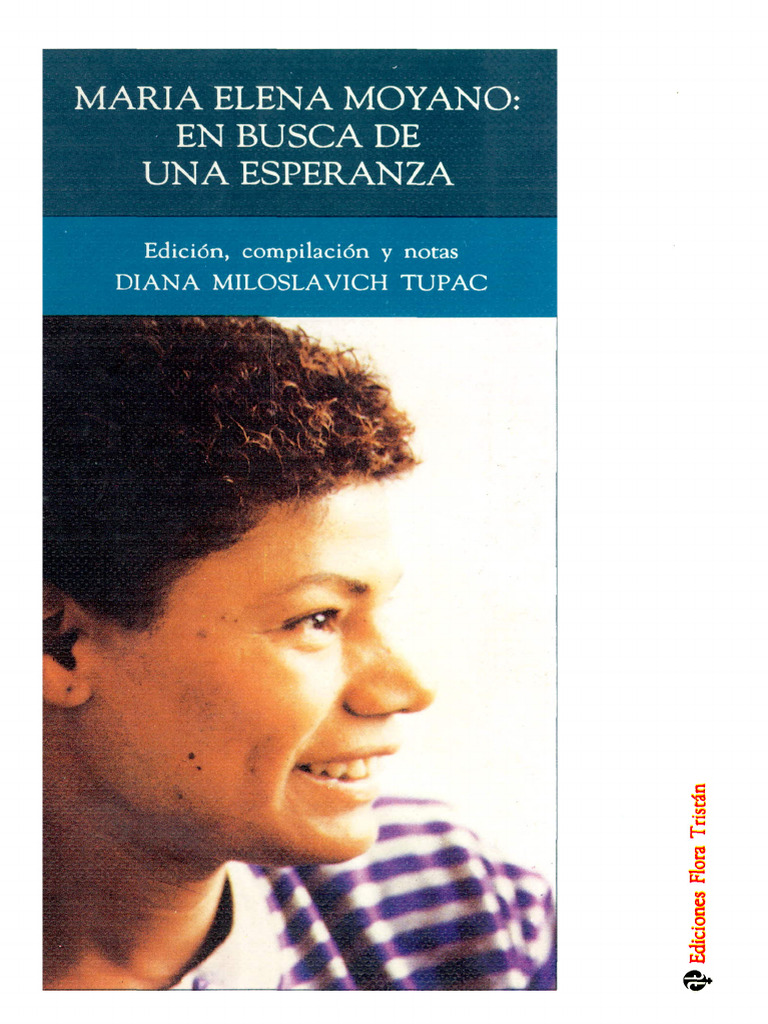 Maria Elena Moyano - Libro | PDF