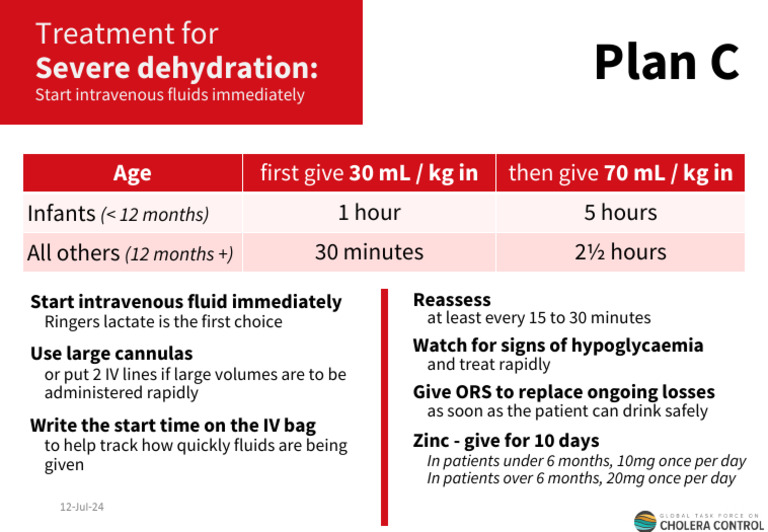 Severe Dehydration Treatment Guidelines | PDF