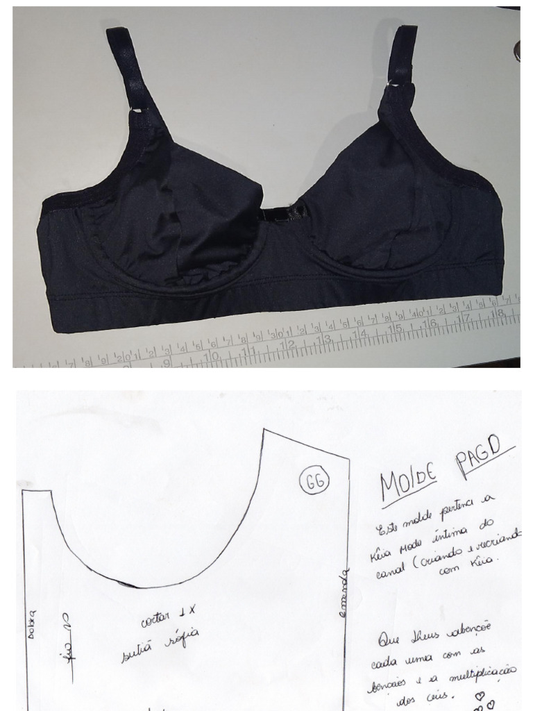 Molde Sutiã Sofia-Kêia Moda Íntima | PDF