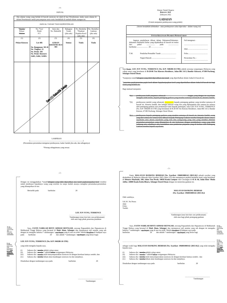Borang 16A | PDF