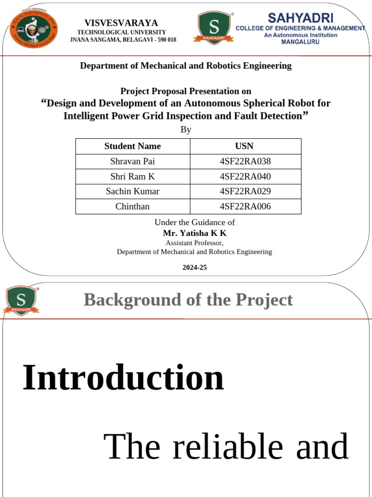 Proposal PPT TemplateS3C | PDF | Lidar | Robot