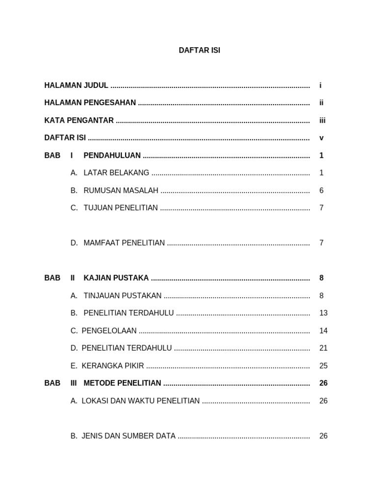 DAFTAR_IS1[1] JAMAL | PDF