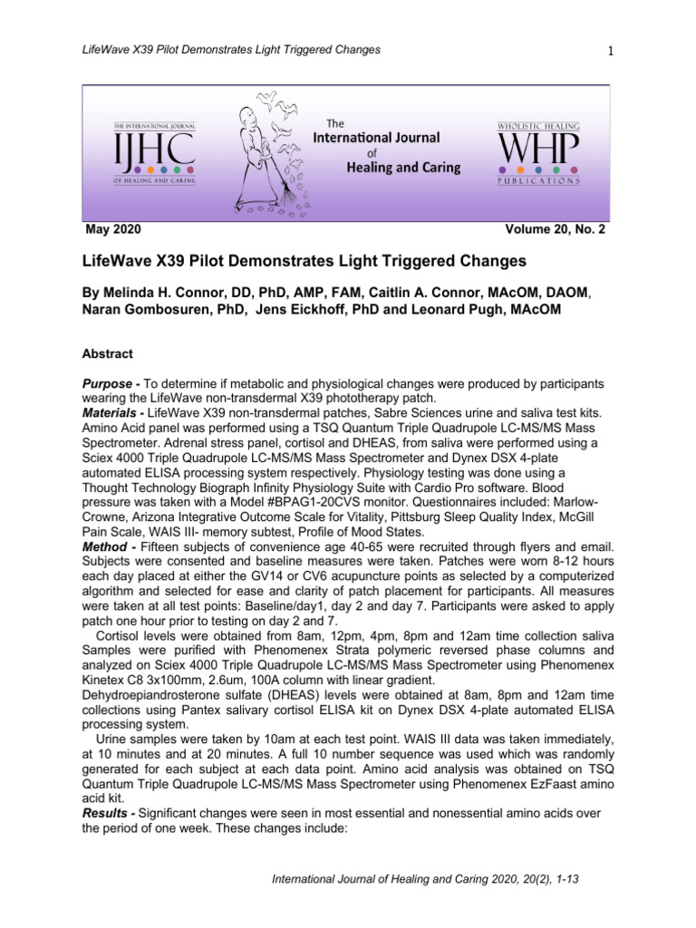 LifeWave-X39-Pilot-Demonstrates-Light-Triggered-Changes-May-2020 ...