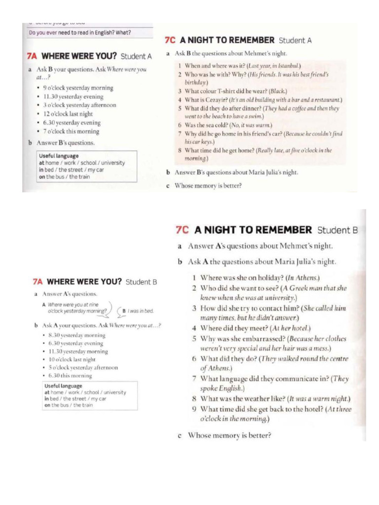 Simple Past Practice | PDF