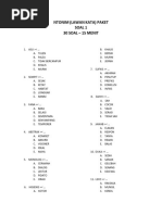 Contoh Soal Sinonim Dan Antonim Beserta Jawabannya Sebagai Referensi Belajar | PDF