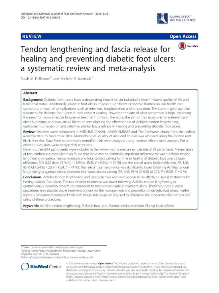 Tendon Lengthening and Fascia Release For Healing and Preventing ...
