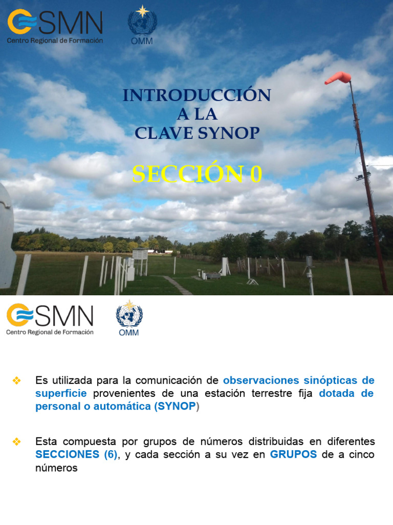 Claves Synop-Seccion0 | PDF | Ciencias de la Tierra