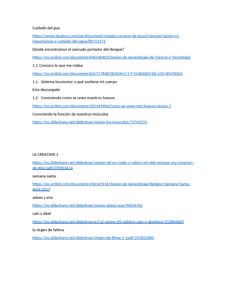 Linsk de Temas | PDF