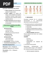Test de Adams para detectar escoliosis | PDF | Escoliosis ...