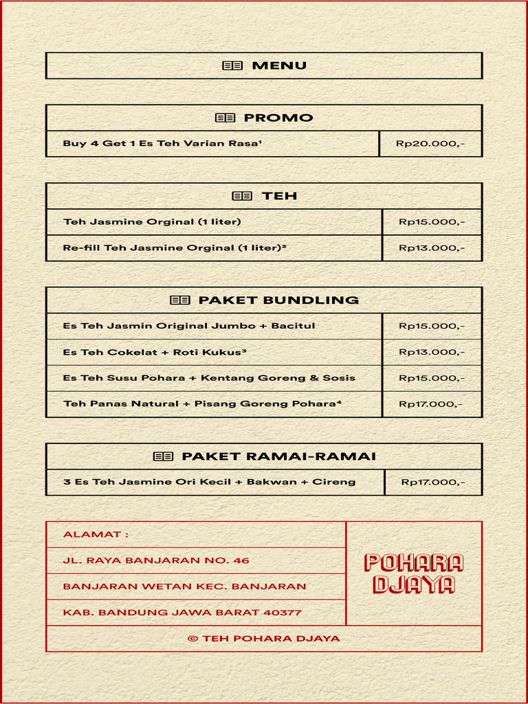 Menu Promo | PDF