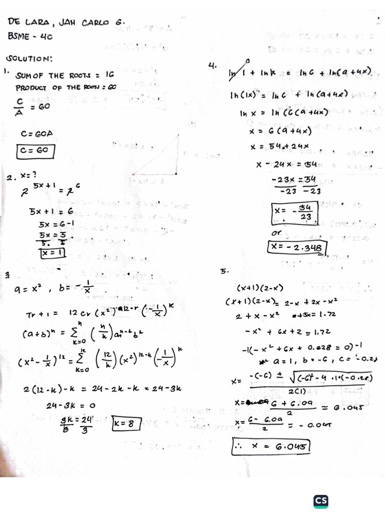 De Lara Prelim Solution | PDF