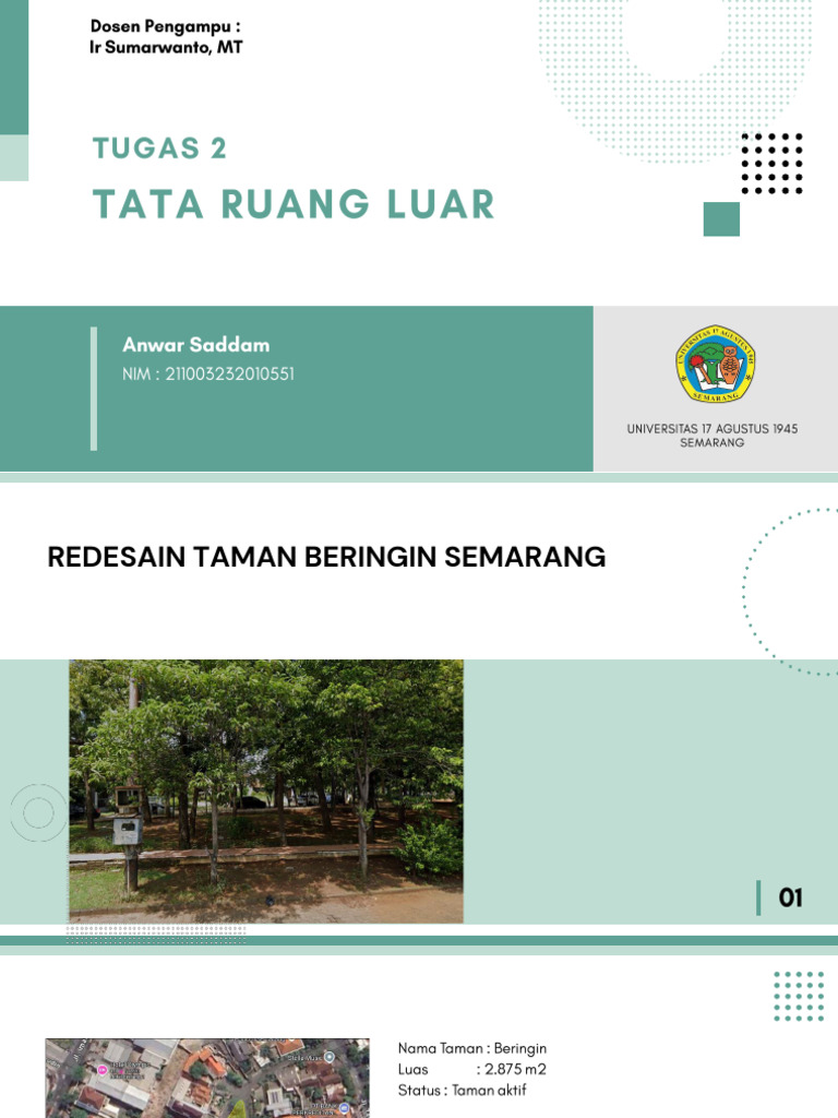 Progres Tubes TRL Redesain Taman Beringin | PDF