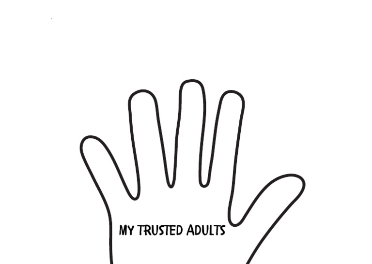 My Trusted Adults Worksheet Elem | PDF