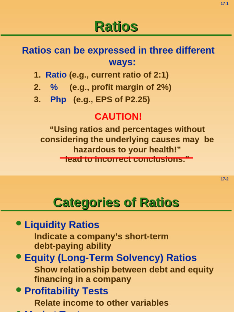 FS analysis and interpretation - Financial Ratio | PDF | Working Capital | Revenue