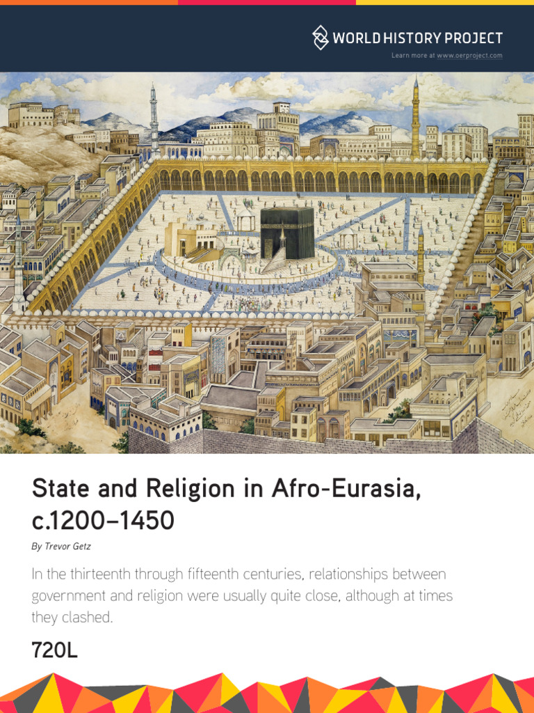 WHP-1200 2-1-3 Read - State and Religion in Afro-Eurasia - 720L | PDF ...