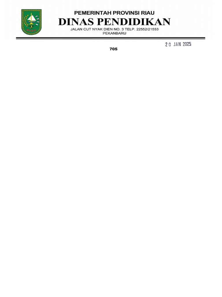 Surat Usulan Penanggung Jawab Dan Bendahara BOS 2025 | PDF