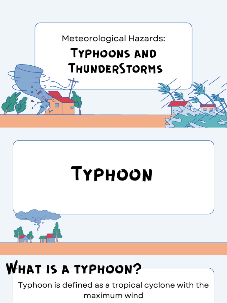Meteorological Hazards Tornados Hurricanes and Storms Earth Science ...