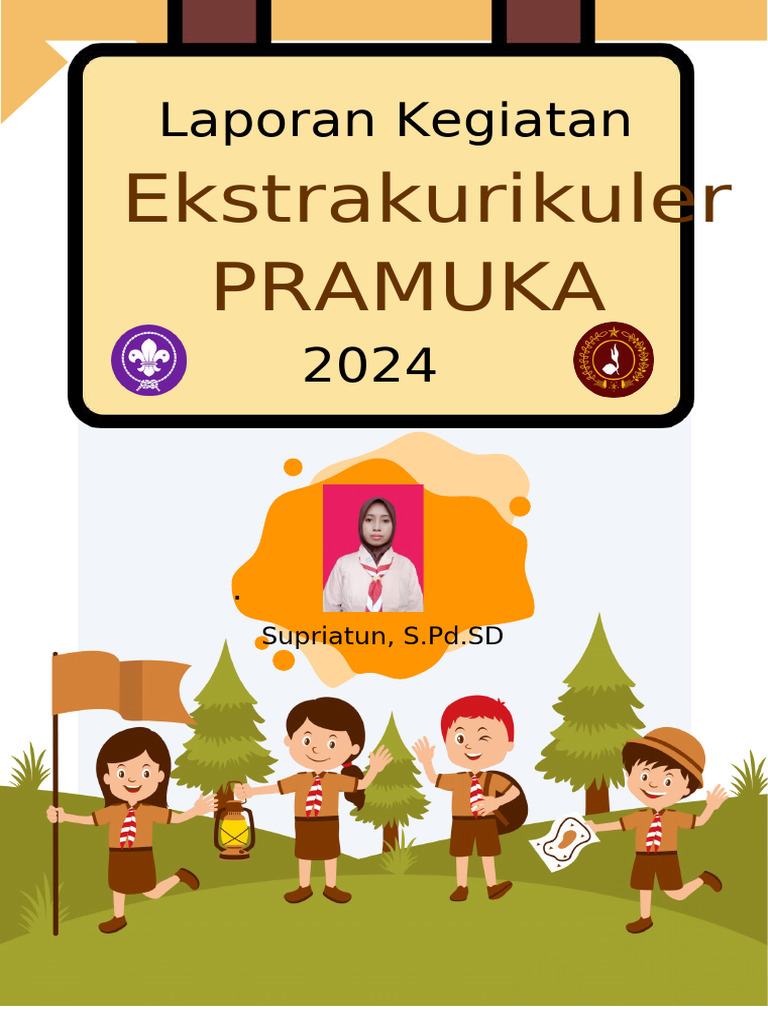 Laporan Pembina Ekstrakurikuler Pramuka SDN Karangwono 02 | PDF