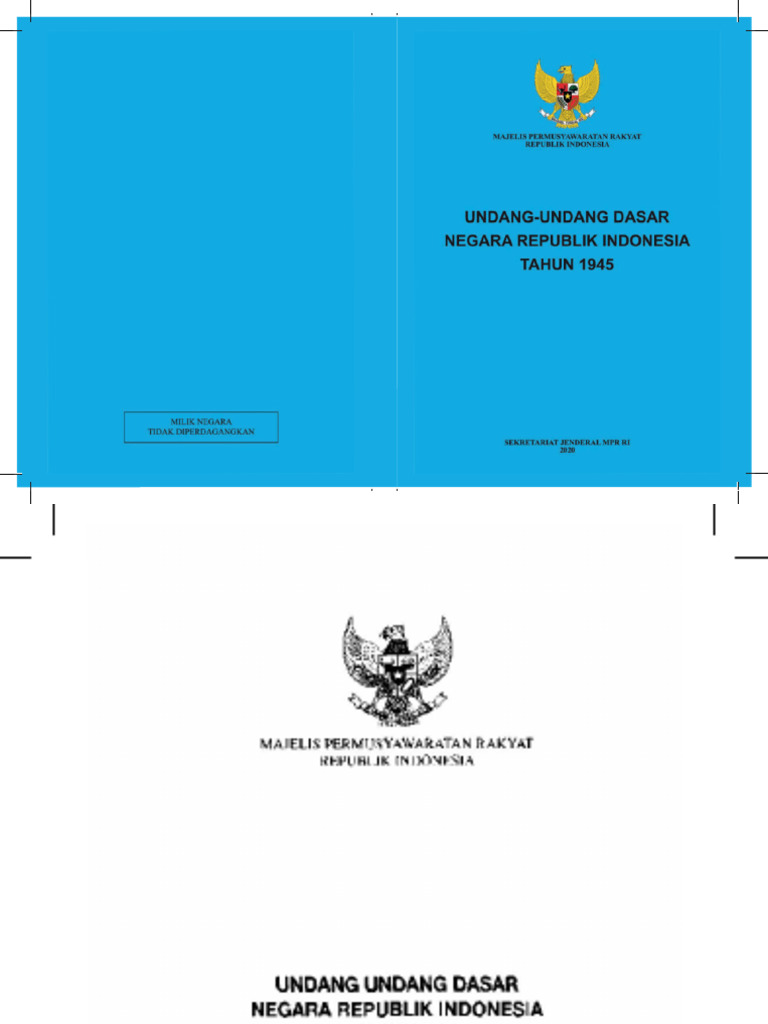 UUD 1945 Compressed | PDF