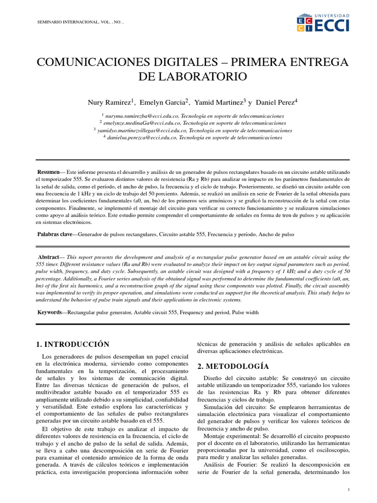 Archivo IEEE Universidad Ecci | PDF | Arreglos de compuertas lógicas programables en sitio | Red ...