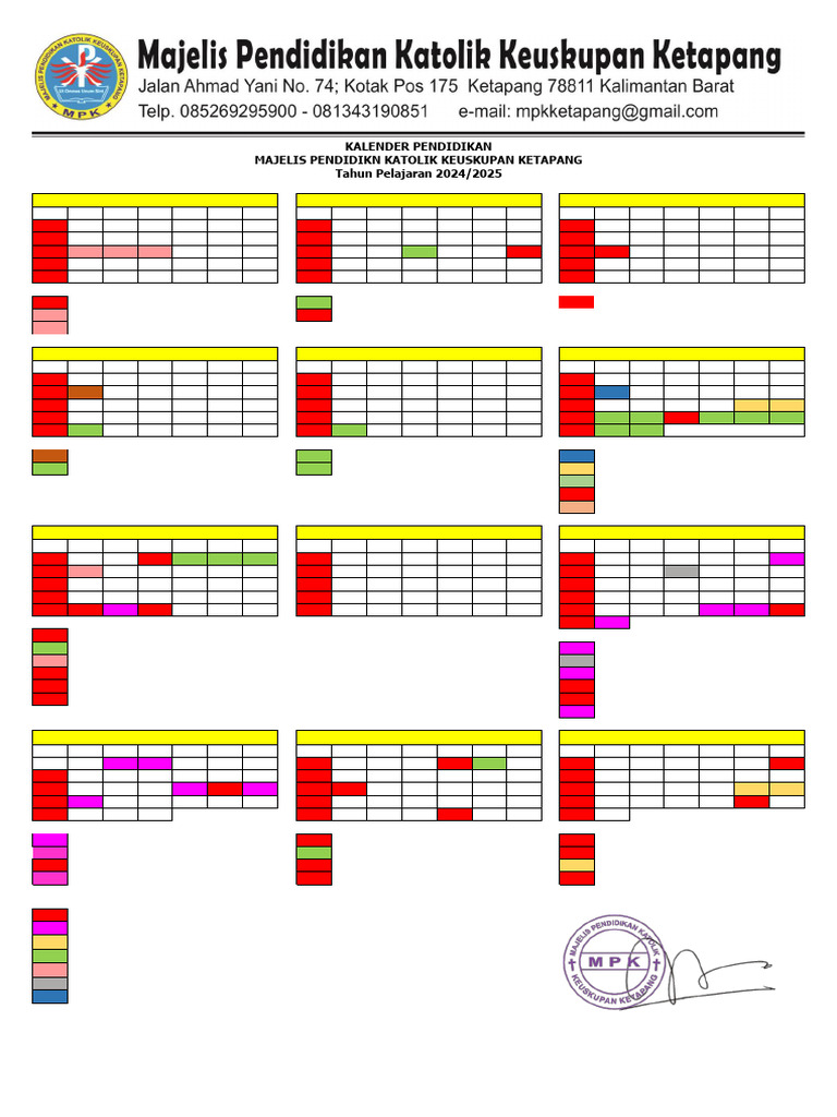 Kaldik MPK KTG Pembelajaran 2024 - 2025 - 18 Mei 2024 | PDF