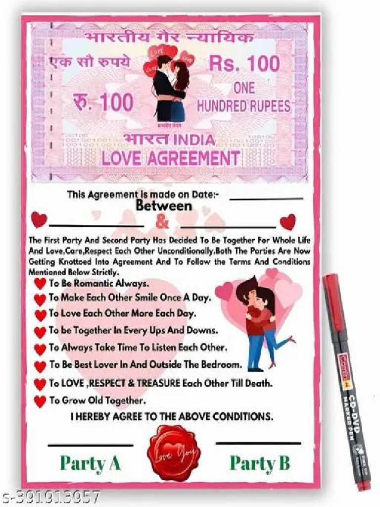 Love Agreement | PDF
