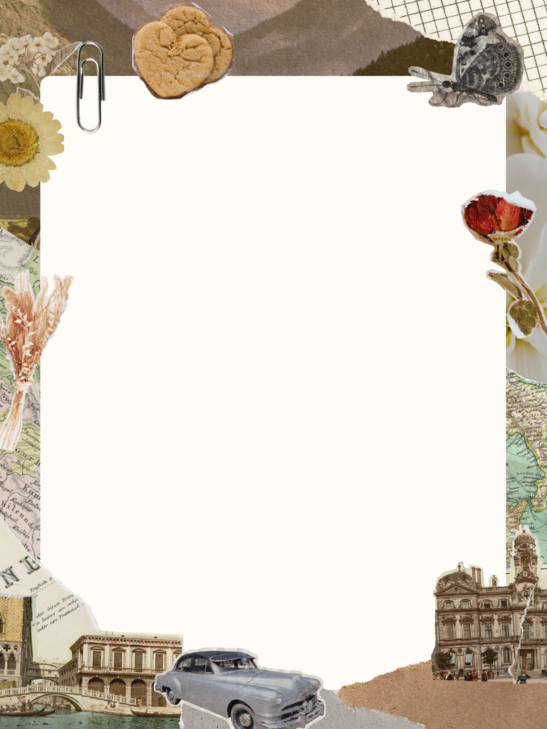 Vintage Paper Collage Page Border - 20250220 - 183355 - 0000 | PDF