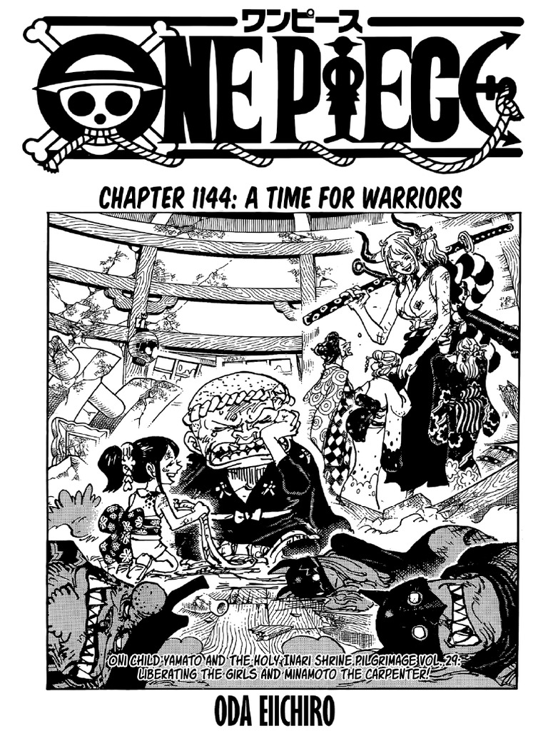 One Piece Chapter 1144 TCB Scans Translation | PDF