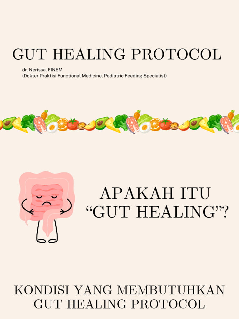 Gut Healing Protocol Dr. Nerissa, Finem | PDF