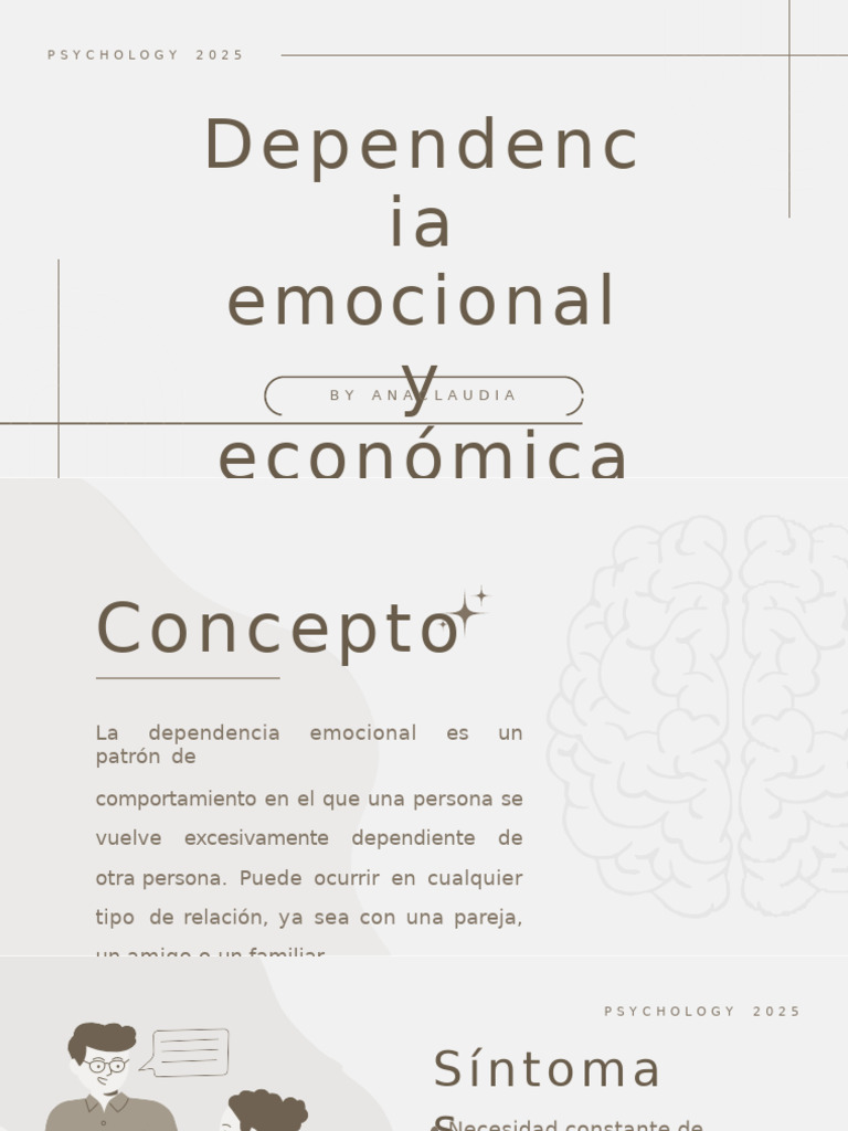 Dependencia Emocional | PDF | Las emociones | Psicología Social