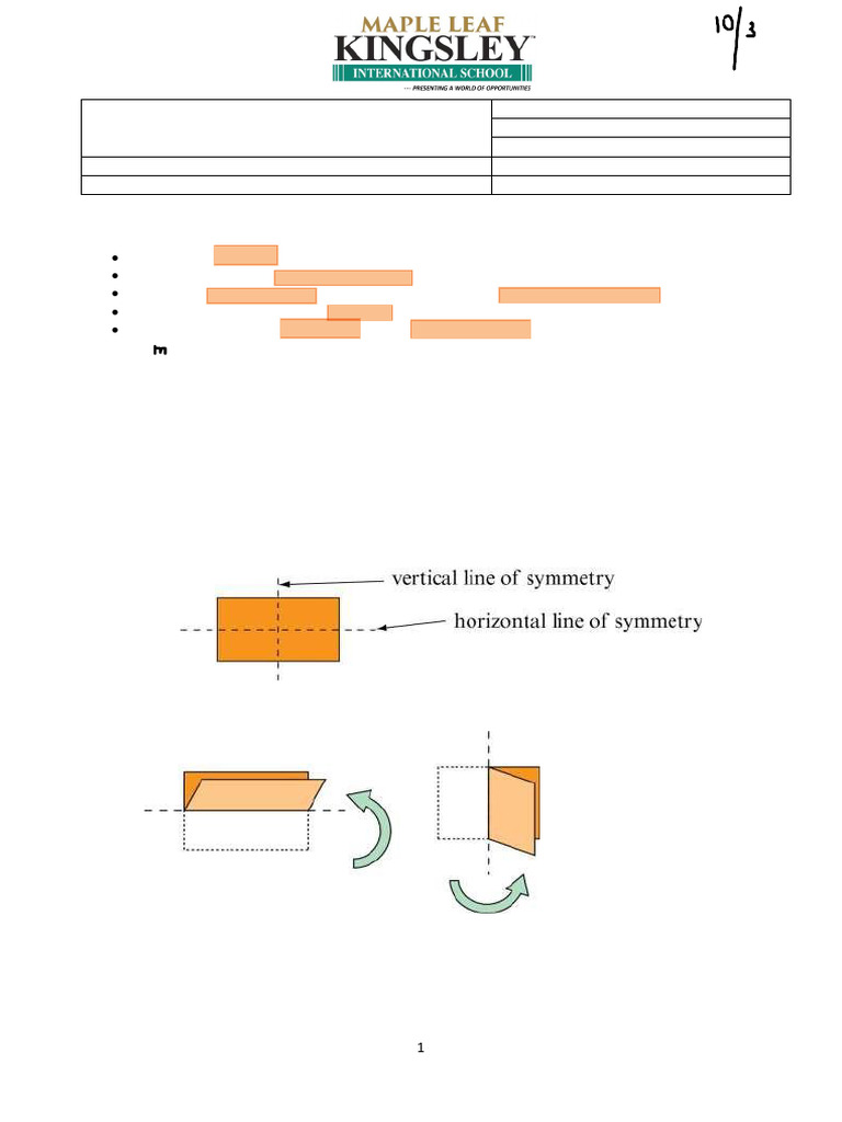 Answer Unit 8 Shapes and Symmetry 7b | PDF | Shape | Triangle