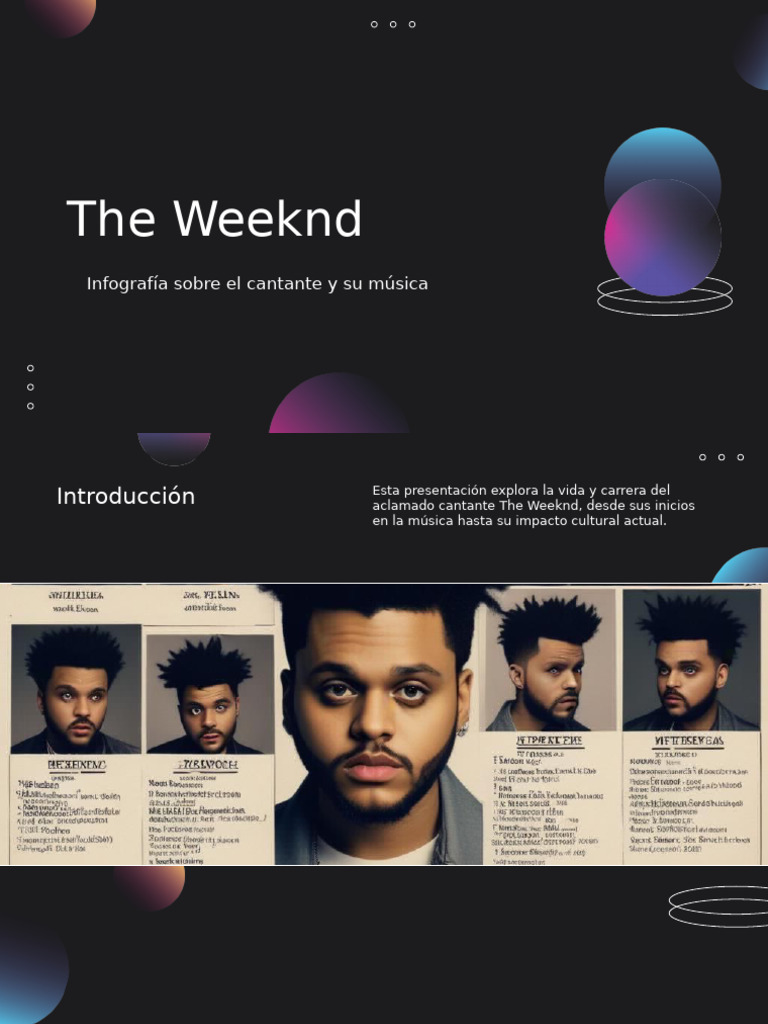 Biografía y carrera de The Weeknd | PDF | Álbumes | Música grabada