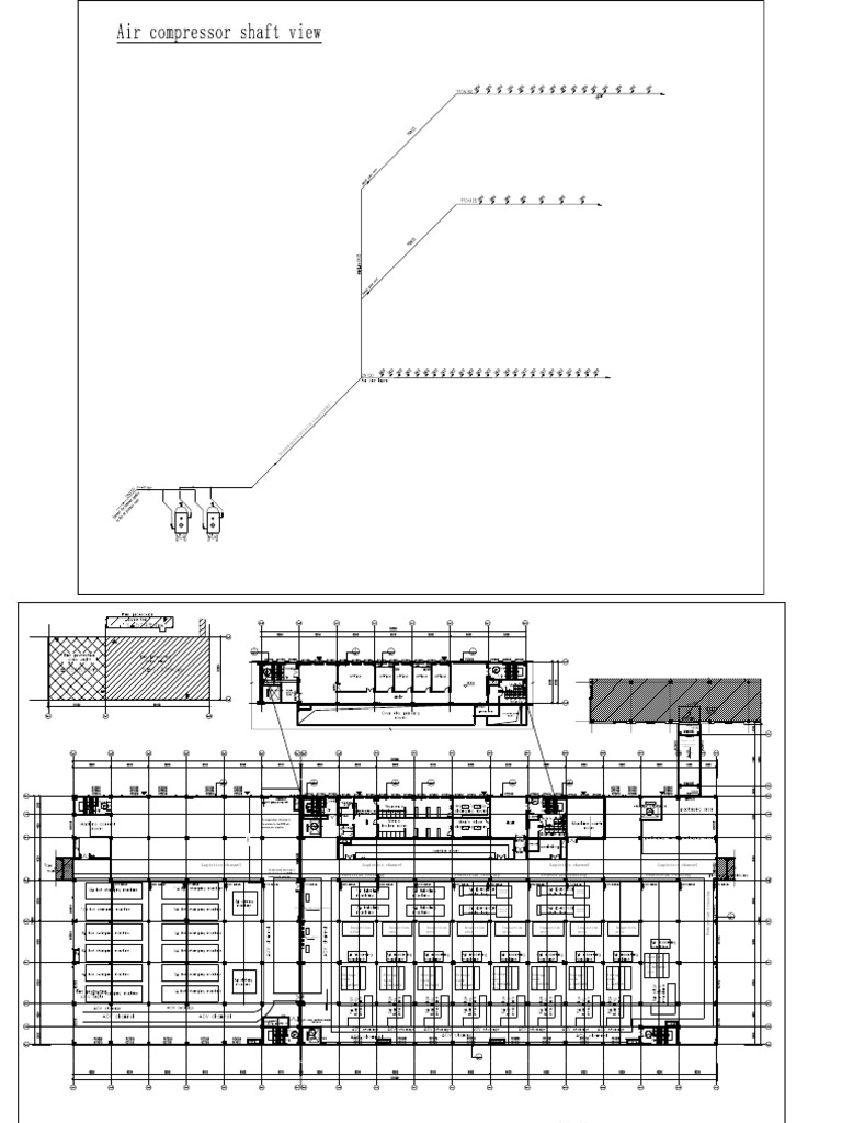 No. 3 Factory Building Layout (Including Equipment, Air Compressor, RTO ...