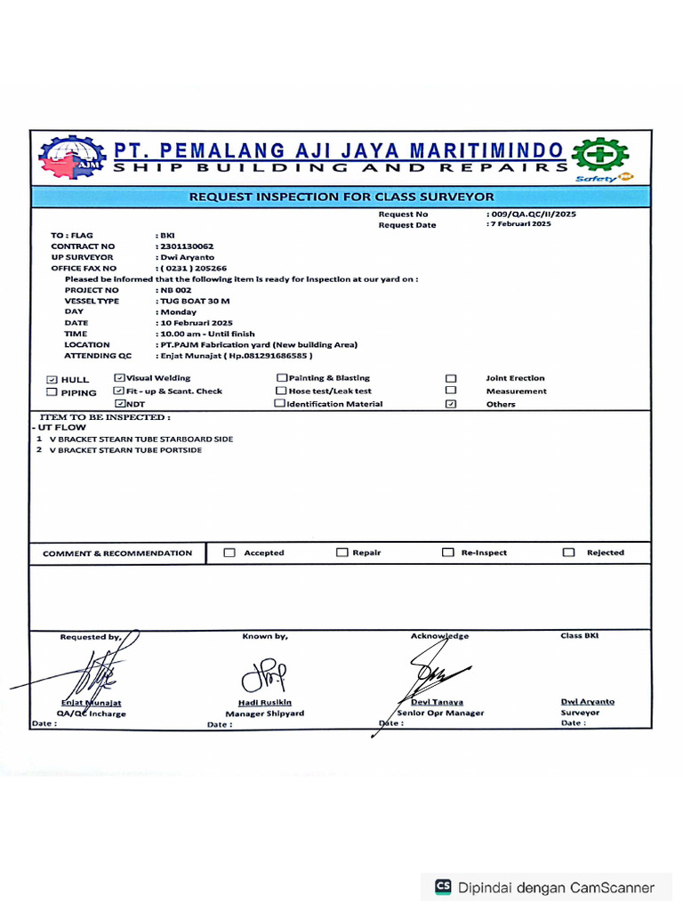 Undangan Bki Ut Flow | PDF